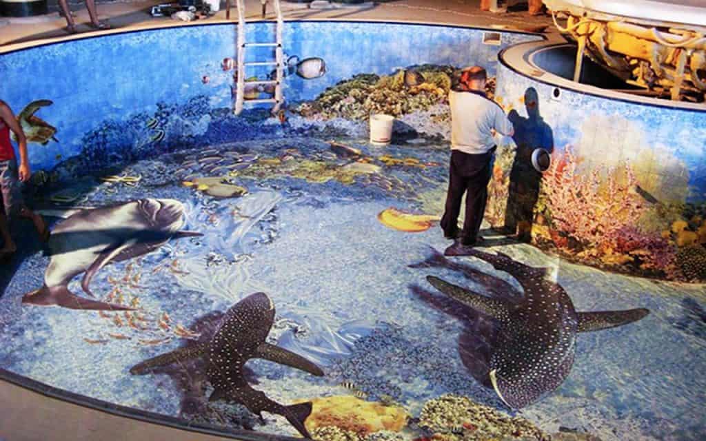 Unique Swimming Pool Tiles: Personalised Pool Designs